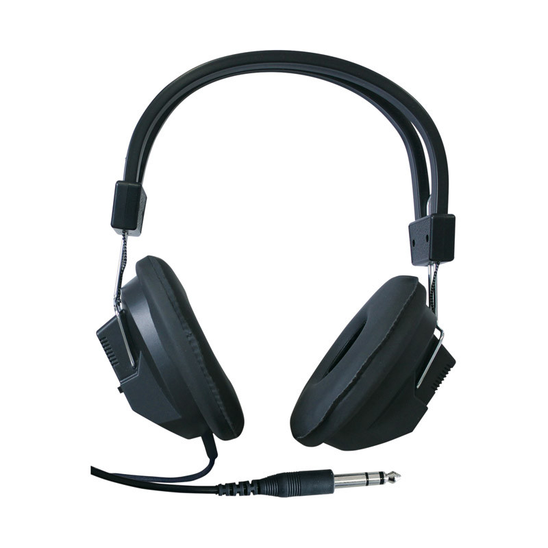 Soundlab A073B Full Size Stereo Headphones with Fixed 6.3mm Jack ...