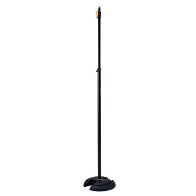 Hercules MS201B PLUS Round Base Straight Microphone Stand - Absolute Music