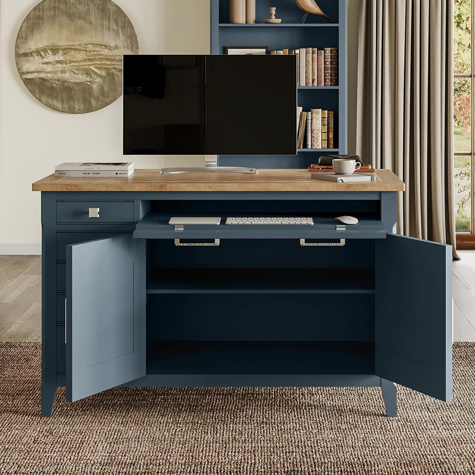 Hideaway Computer Desks - Home Office Furniture at Wooden Furniture Store
