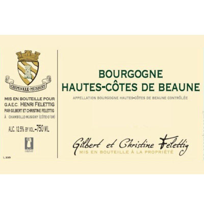 Felettig Bourgogne Hautes-Côtes de Beaune Blanc En Vallerot 2019 ...