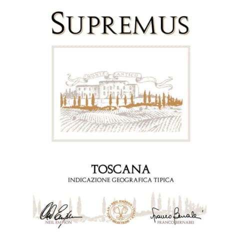 Monte Antico Supremus Toscana 2016 - Woodland Hills Wine Company