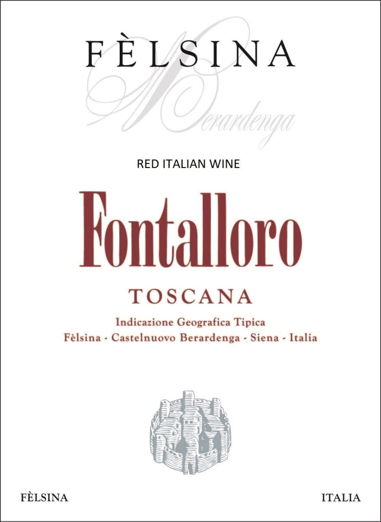 Fèlsina Fontalloro Toscana 2018 - Woodland Hills Wine Company