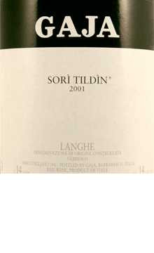 Gaja Langhe Sorì Tildìn 2001 - Woodland Hills Wine Company