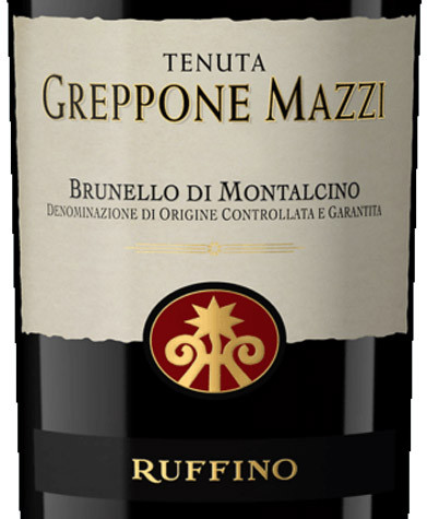 Greppone Mazzi (Ruffino) Brunello di Montalcino 2015 - Woodland Hills ...