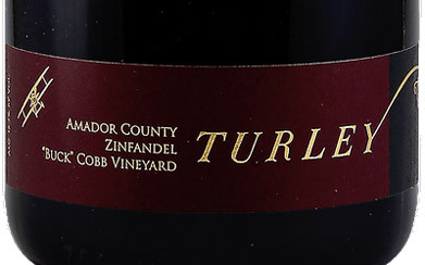 Turley Zinfandel Amador County Buck Cobb Vineyard 2021 - Woodland Hills ...