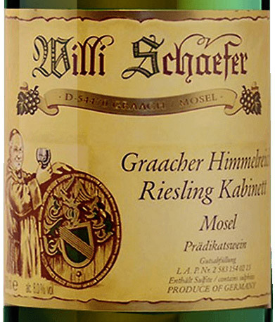 Schaefer/Willi Riesling Kabinett Graacher Himmelreich 2022 - Woodland ...