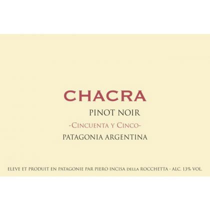 Chacra Pinot Noir Patagonia Cincuenta y Cinco 2022 - Woodland Hills ...