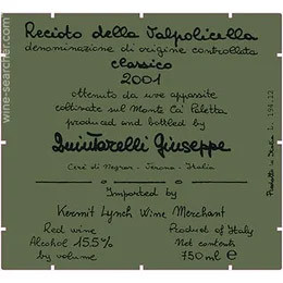 Quintarelli Recioto della Valpolicella Classico 2007 - Woodland Hills ...