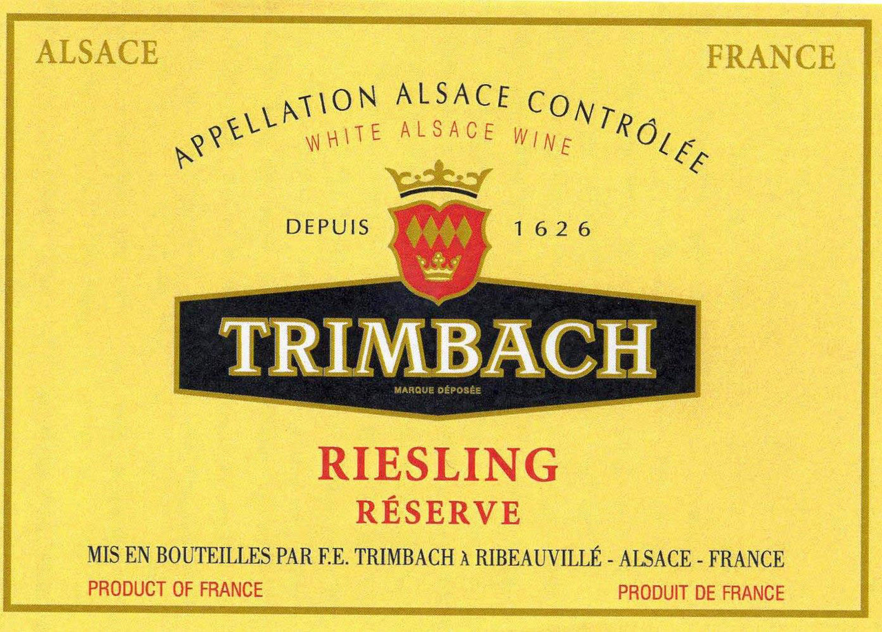 Trimbach Riesling Alsace Réserve 2021 - Woodland Hills Wine Company