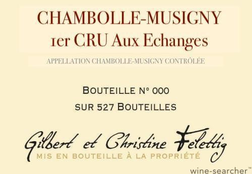 Felettig Chambolle-Musigny 1er cru Echanges 2022 - Woodland Hills Wine ...