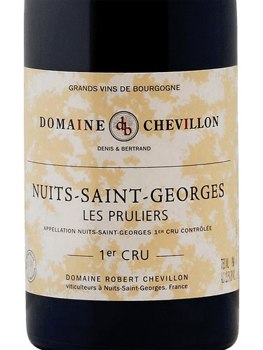 Chevillon Nuits-St-Georges 1er cru Les Pruliers 2022 - Woodland Hills ...