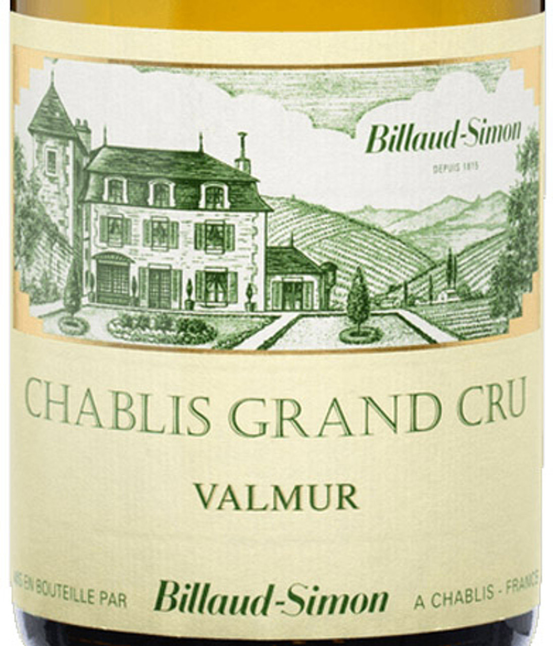 Billaud-Simon Chablis Grand Cru Valmur 2022 - Woodland Hills Wine Company