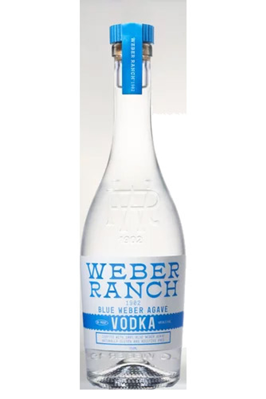 Weber Ranch Blue Weber Agave Vodka - Woodland Hills Wine Company