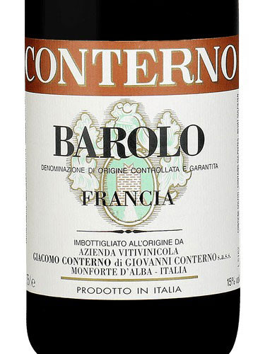 Conterno/Giacomo Barolo Francia 2020 - Woodland Hills Wine Company