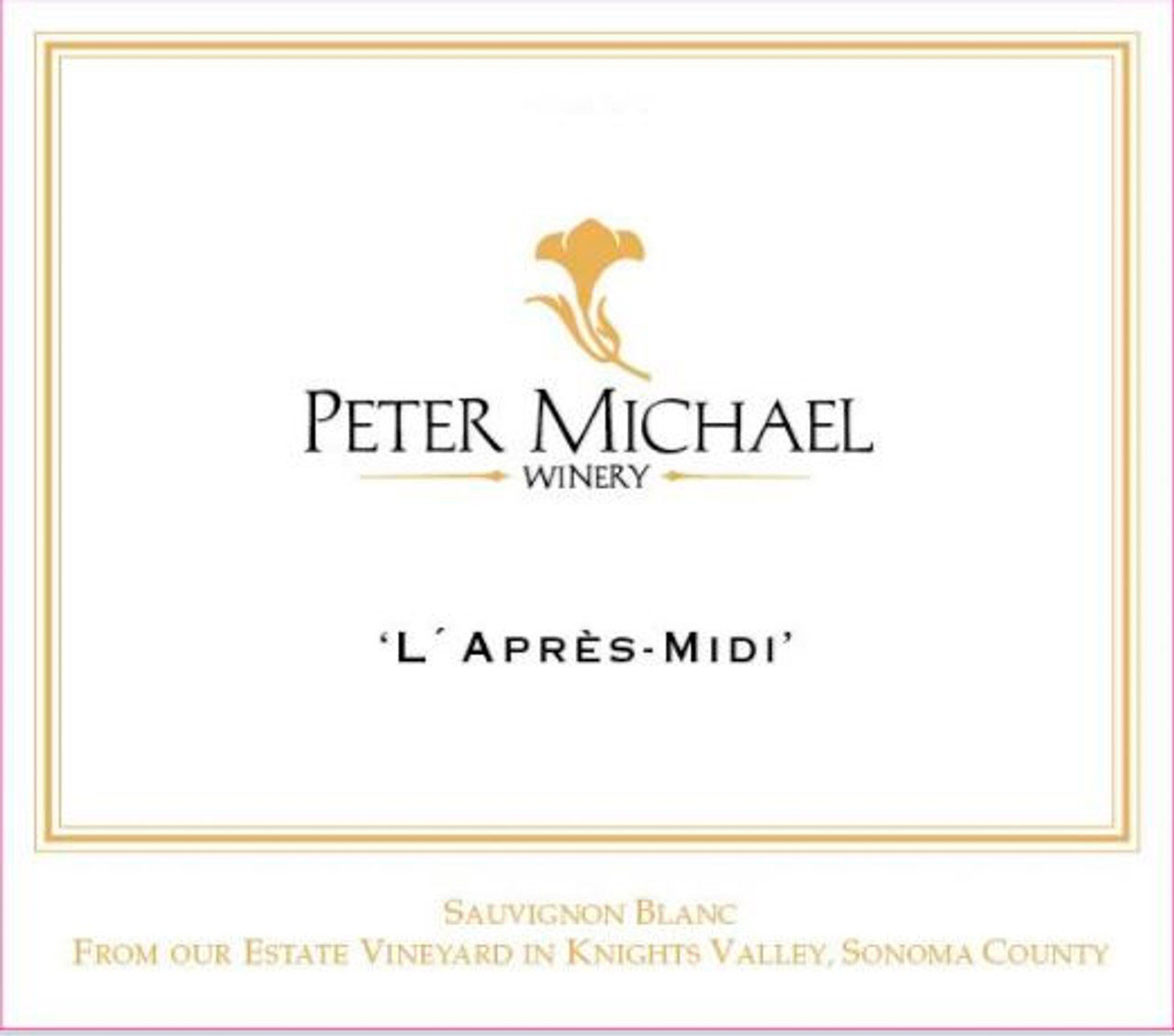 Peter Michael Sauvignon Blanc Sonoma County L'Après-Midi 2023 ...