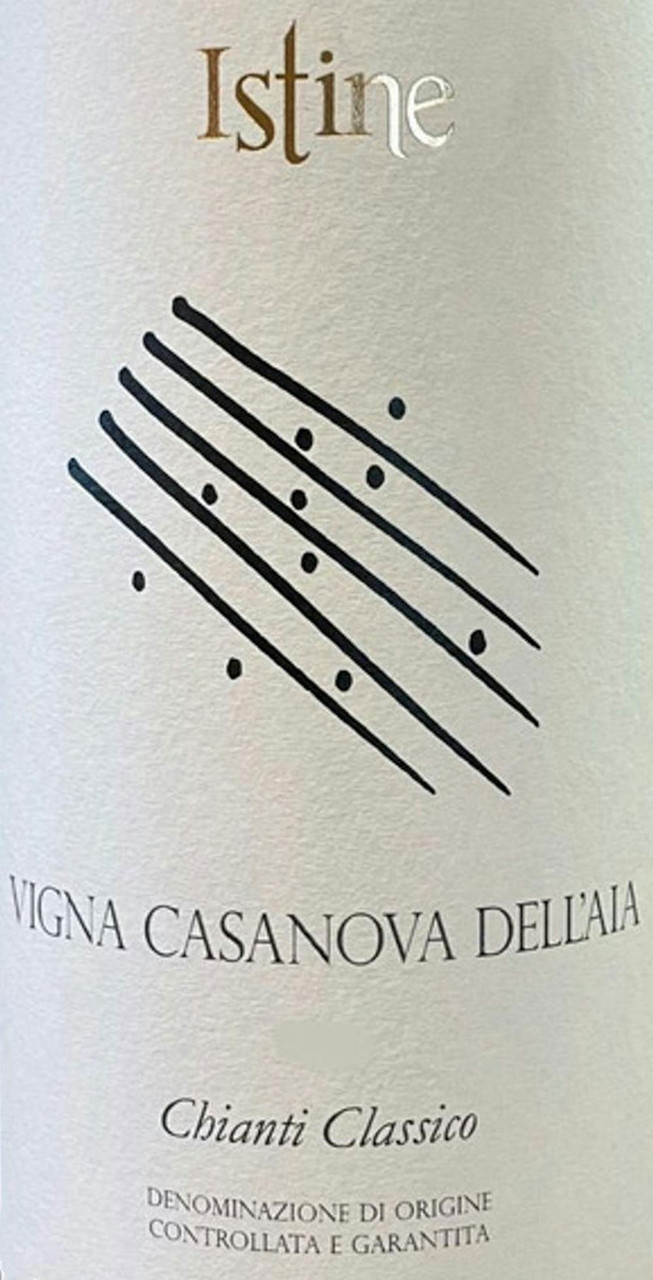 Istine Chianti Classico Gran Selezione Vigna Casanova dell'Aia 2021 ...