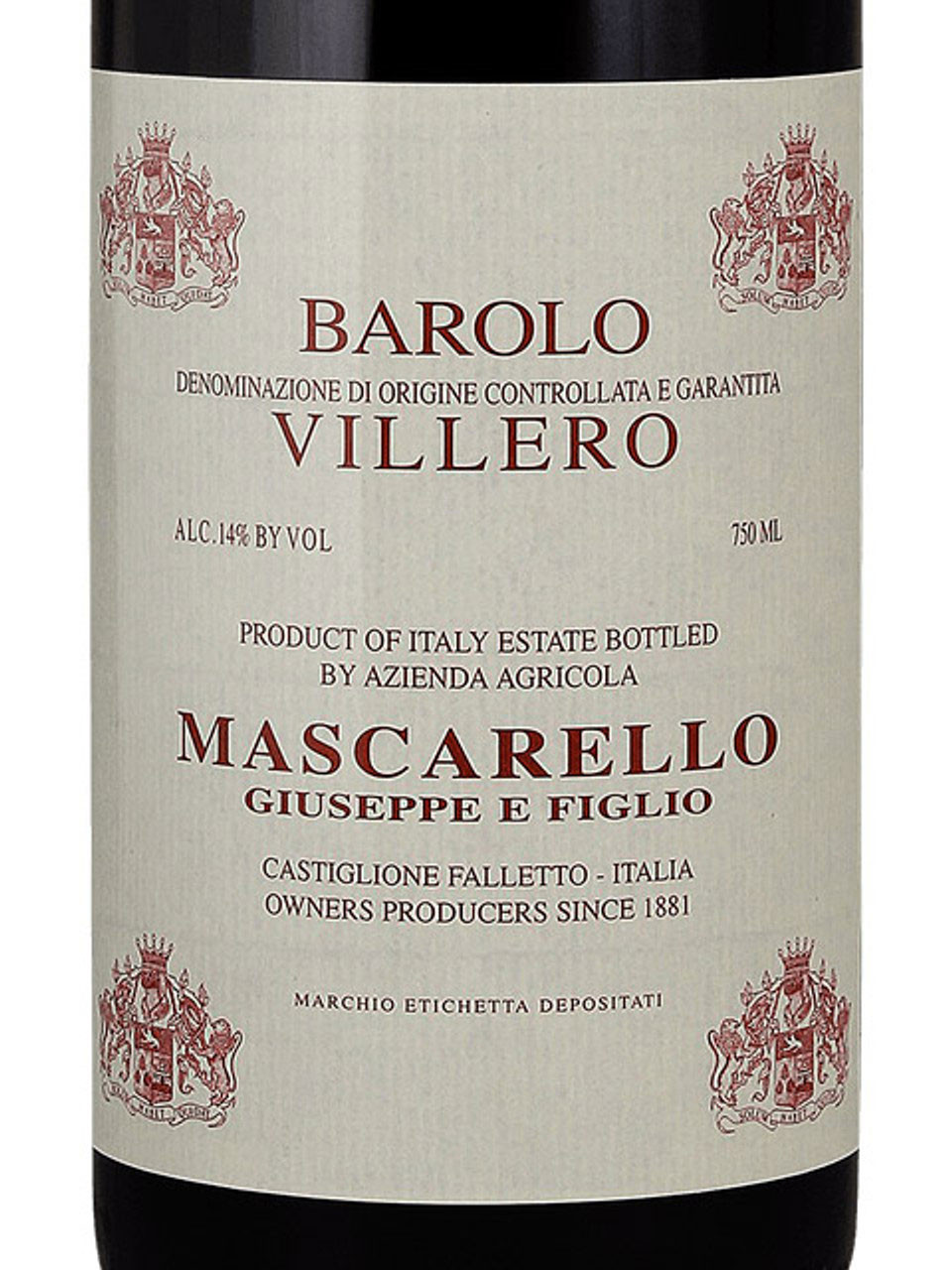 Mascarello/Giuseppe Barolo Villero 2020 - Woodland Hills Wine Company