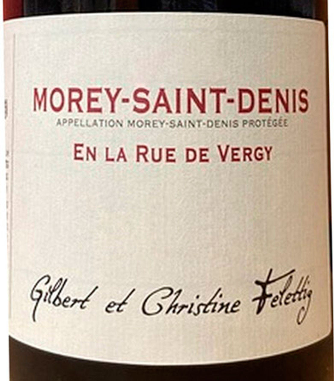 Felettig Morey-St-Denis "En la Rue de Vergy" 2023 - Woodland Hills Wine ...