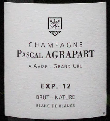 Agrapart Brut Nature Blanc de Blancs Champagne Experience 2012 ...