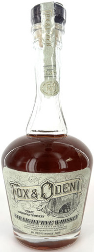 Fox & Oden Straight Rye Whiskey - Woodland Hills Wine Company