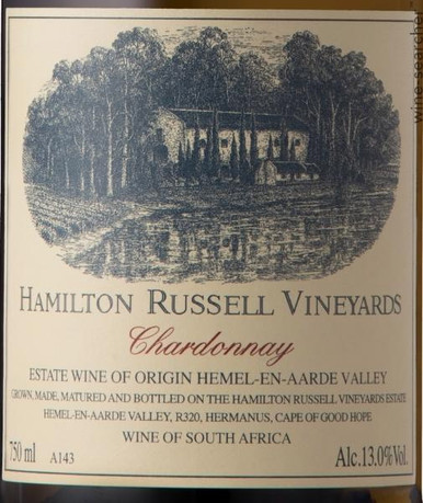 Hamilton Russell Chardonnay Hemel-en-Aarde Valley 2022 - Woodland Hills ...