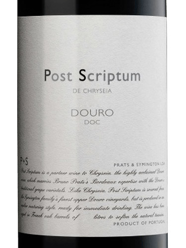 Prats & Symington Douro Post Scriptum de Chryseia 2021 - Woodland Hills ...