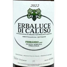 Ferrando Erbaluce di Caluso La Torrazza (Etichetta Bianco) 2022 ...