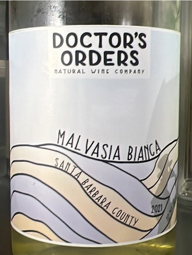 Doctor's Orders Malvasia Bianca Paso Robles 2021 - Woodland Hills Wine ...