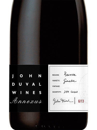 John Duval Grenache Barossa Valley Annexus 2017 - Woodland Hills Wine ...