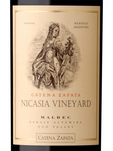 Catena Zapata Malbec Mendoza Nicasia Vineyard 2020 - Woodland Hills ...