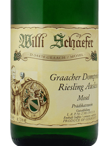 Schaefer/Willi Riesling Auslese Graacher Domprobst #14 2023 375ml ...