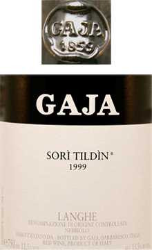 Gaja Langhe Sorì Tildìn 1999 - Woodland Hills Wine Company