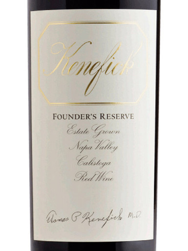 Kenefick Ranch Founder's Reserve Calistoga 2015 - Woodland Hills Wine ...