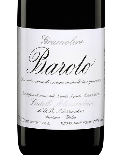 Fratelli Alessandria Barolo Gramolere 2020 - Woodland Hills Wine Company