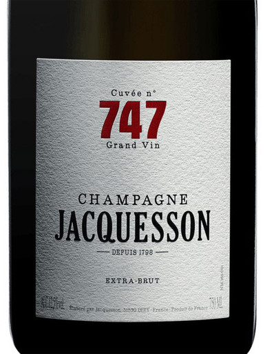 Jacquesson Extra Brut Champagne Cuvée 747 NV - Woodland Hills Wine Company