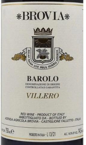 Brovia Barolo Villero 2021 - Woodland Hills Wine Company