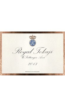 Royal Tokaji Tokaji Aszú 6 Puttonyos Gold Label 2013 500ml - Woodland ...