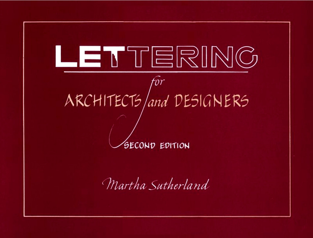 Lettering for Architects and Designers - 9780471289555 | Contractor ...