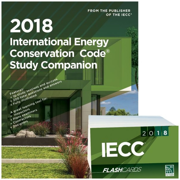2018 International Energy Conservation Code Study Companion and Flash Card Set | Contractor Resource