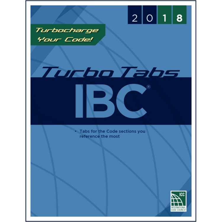 2018 IBC Turbo Tabs Looseleaf - 9781609837150 | Contractor Resource