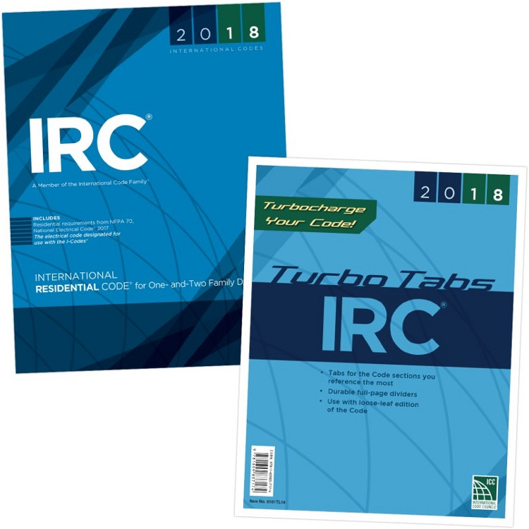 2018 International Residential Code & Tab Set (Looseleaf) | Contractor ...