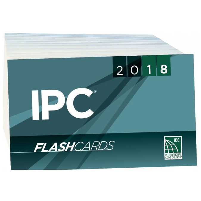 2018 IPC Flash Cards - 9781609838140 | Contractor Resource