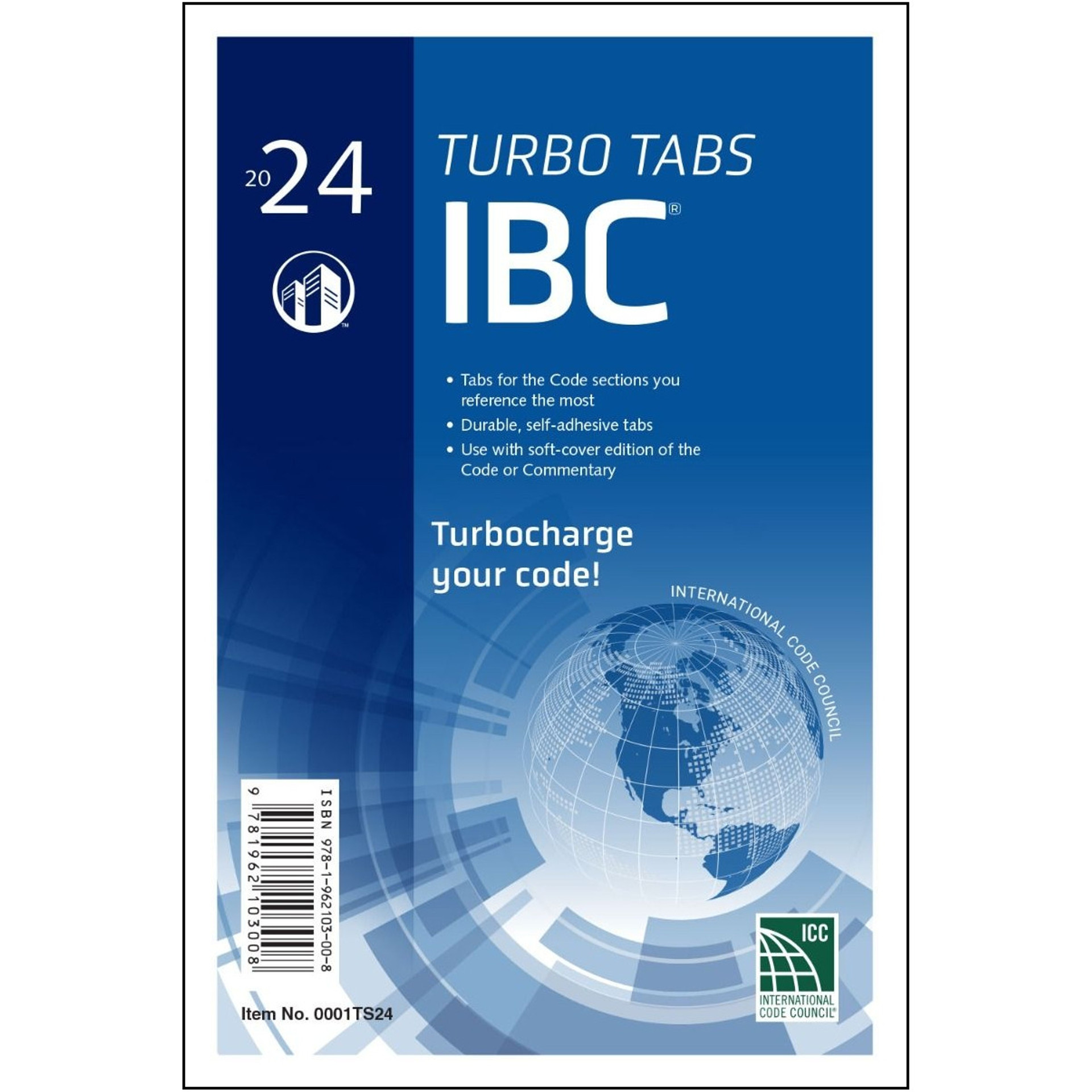 2024 IBC Turbo Tabs - 9781962103008 | Contractor Resource