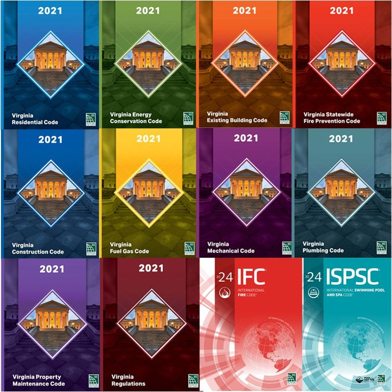 2021 Virginia Building Codes Complete Collection | Contractor Resource