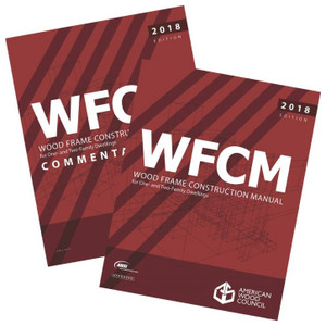 Wood Frame Construction Manual and Commentary | Contractor Resource