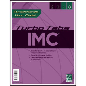 2018 IMC Turbo Tabs - 9781609837228 | Contractor Resource