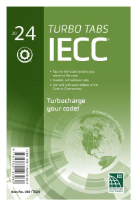 2024 IECC Turbo Tabs - 9781962103060 | Contractor Resource