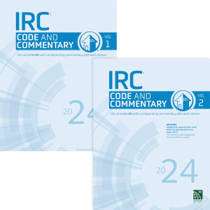 2024 IRC Code and Commentary | Contractor Resource