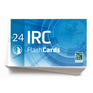 2024 IRC Flash Cards - 9781964970424 | Contractor Resource