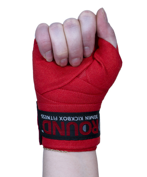 Red Boxing Hand Wraps | 9Round Kickboxing